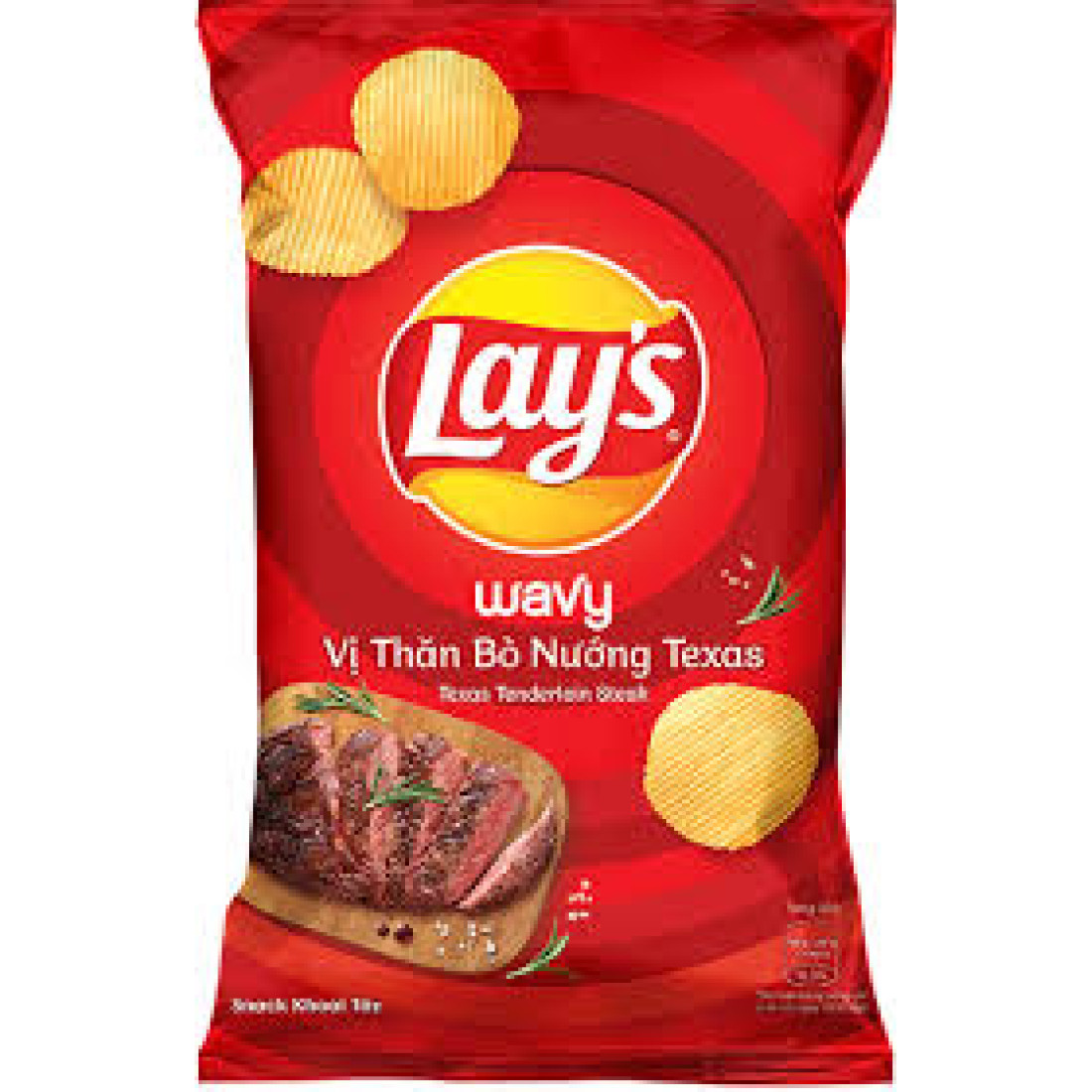 LAY'S POTATO CHIPS TEXAS TENDERLON STEAK