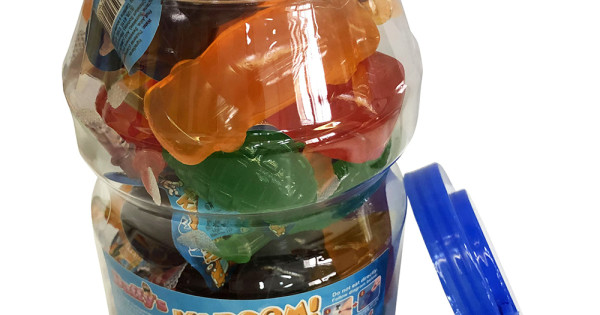 Importers of American DAFFY`S KABOOM JELLY FUN SHAPED JELLIES IN A JAR ...