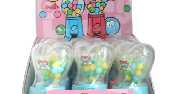Wholesalers of World Food TOY CANDIES IN DISPLAY CASE-HEART DISPENSER ...