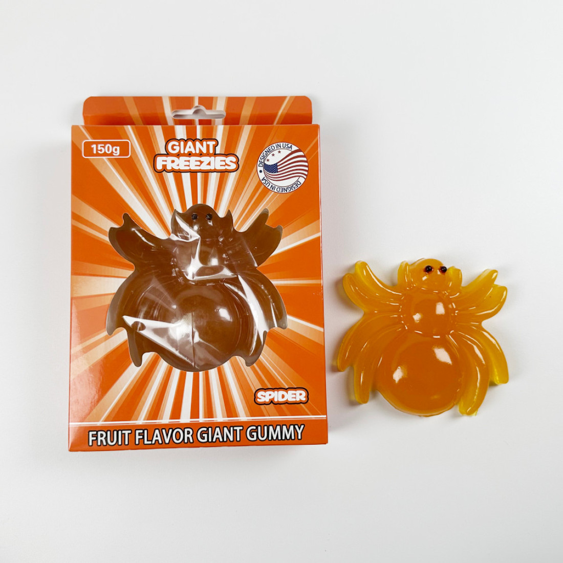 GIANT GUMMY SPIDER, JELLY, CANDY, SWEETS